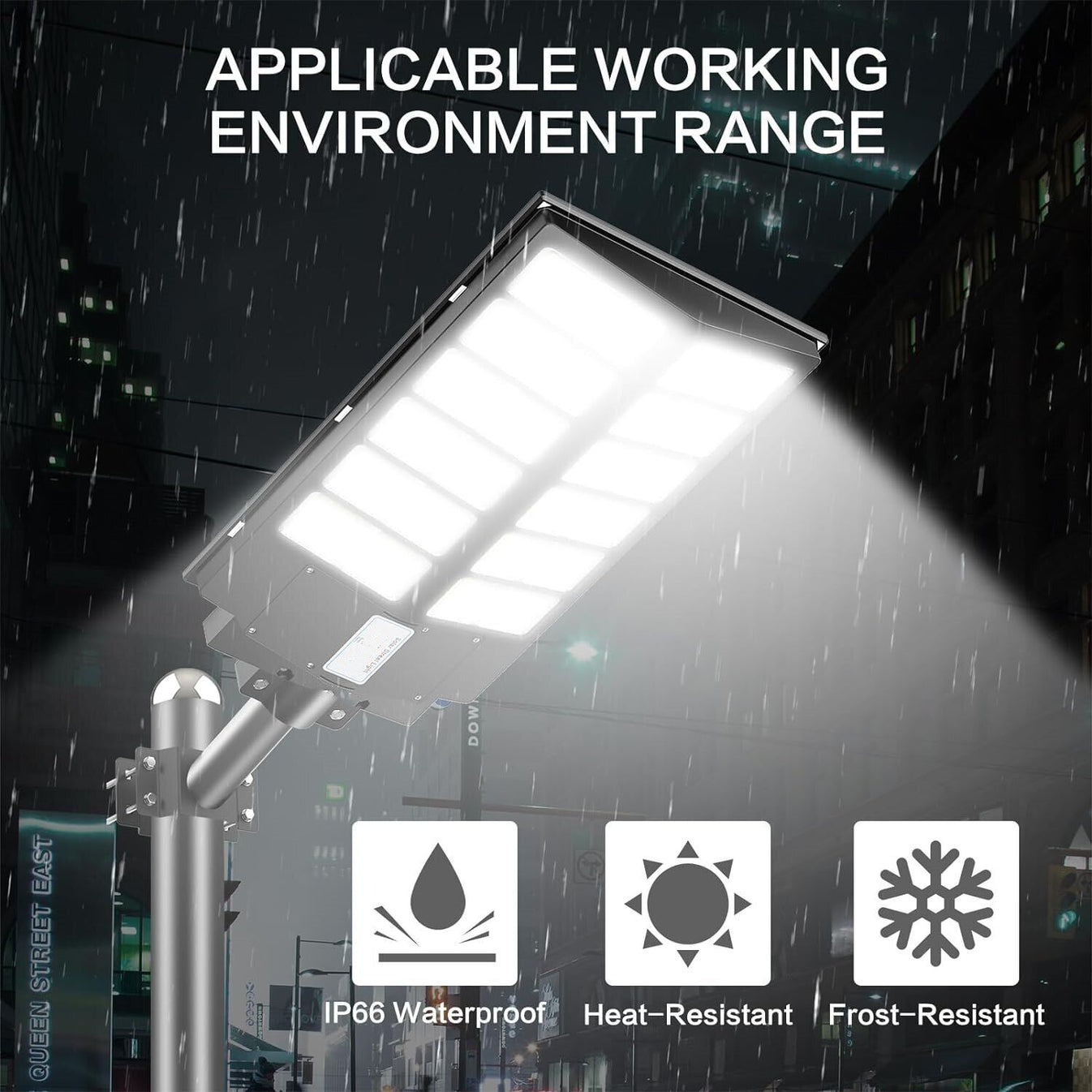 3000W Motion Sensor Solar Street Light + FREE Mounting Kit – Solar ...